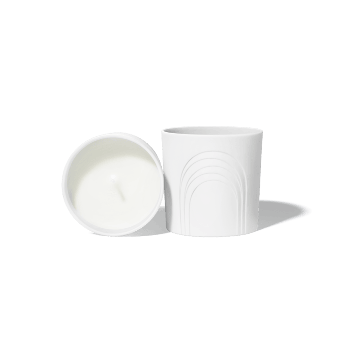 Blanc Maria Candle: Floral & Musky Verbena, by Nathalie Lorson
